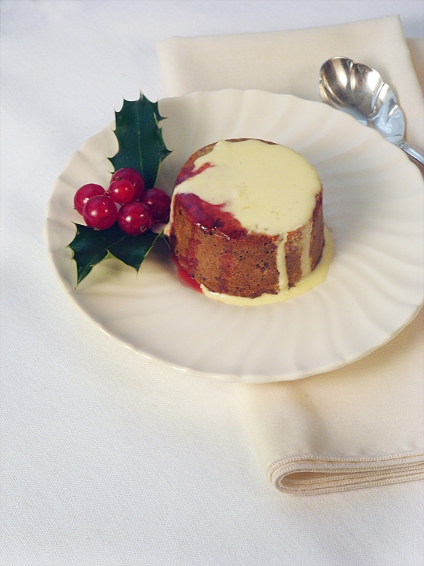 CHRISTMAS PUDDING WITH SUGAR-FREE CANDIED FRUIT